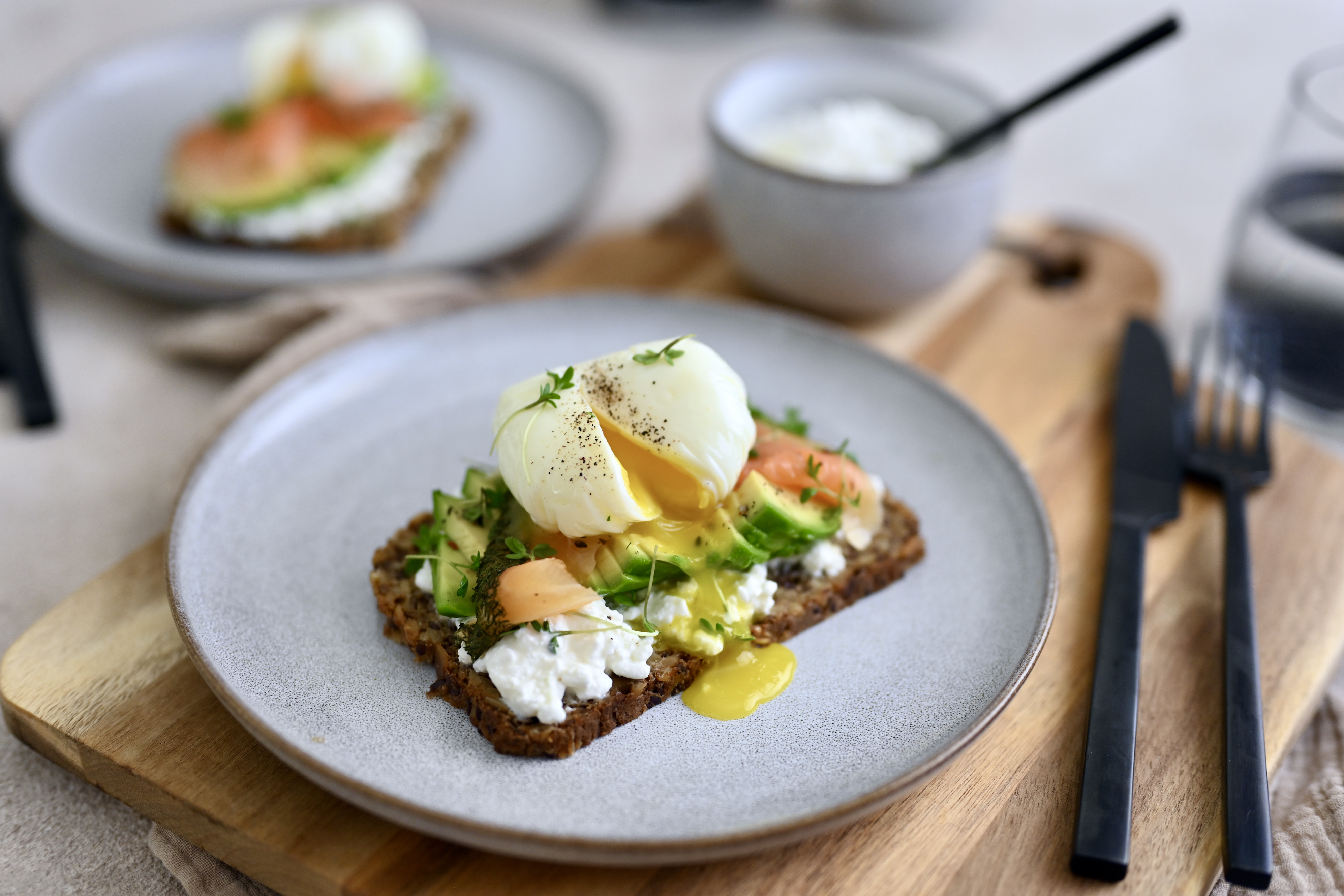 Dreierlei Brote mit körnigem Frischkäse – Graziellas Food Blog